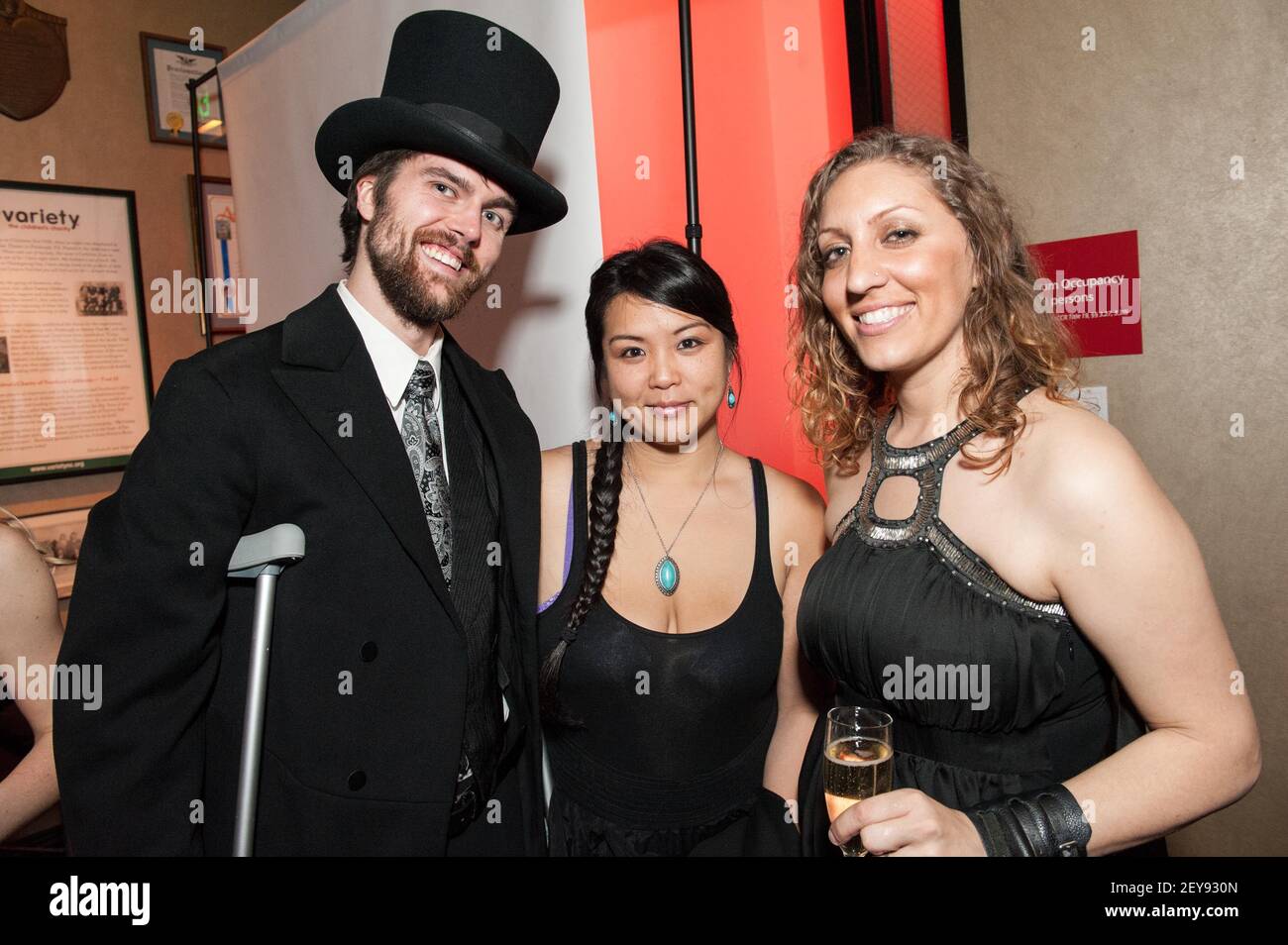 Chris Kincaid, Jennifer Kincaid, Alexandra Liss - 11 January 2013 - San ...