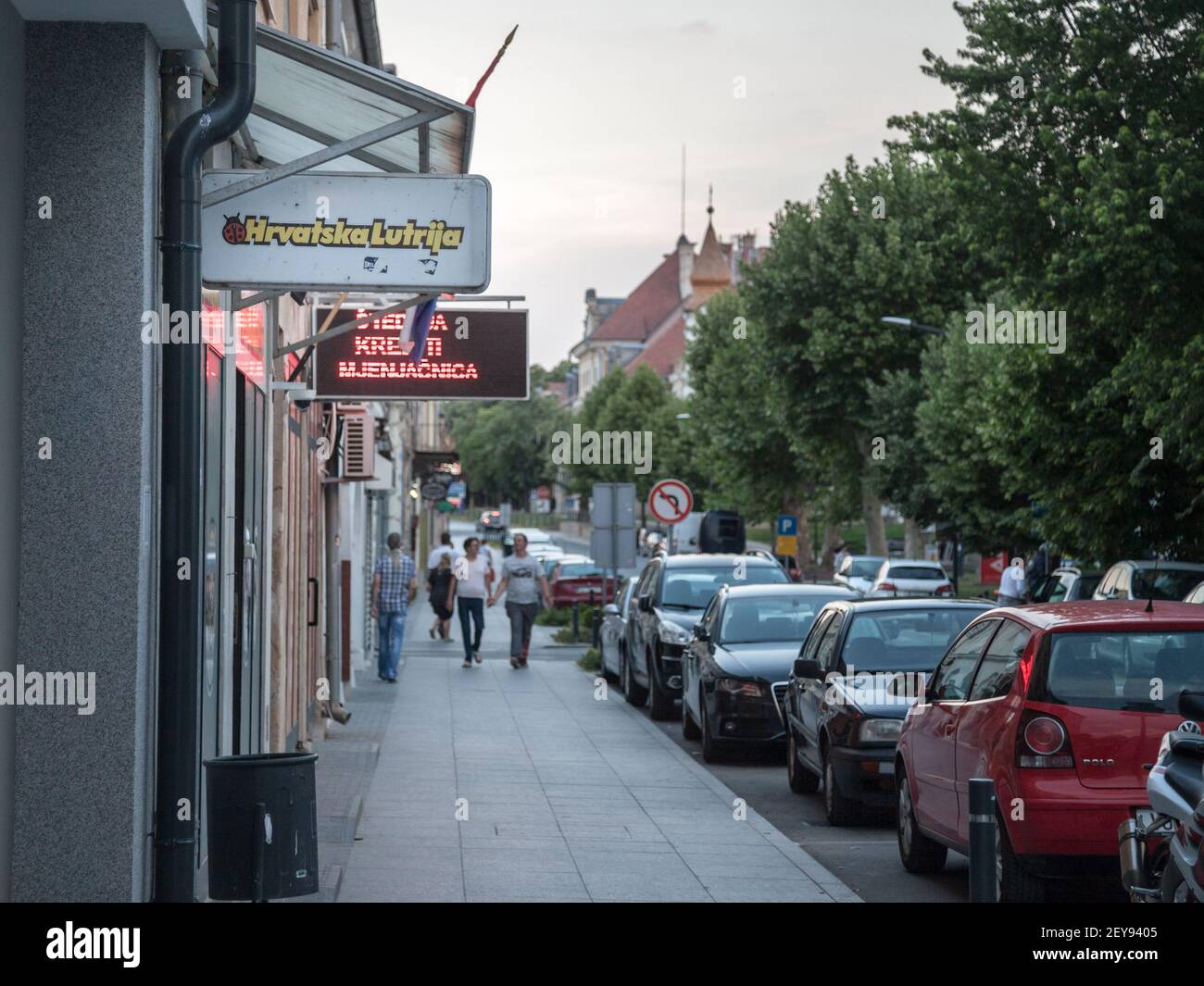 Hrvatska lutrija sign hi-res stock photography and images - Alamy
