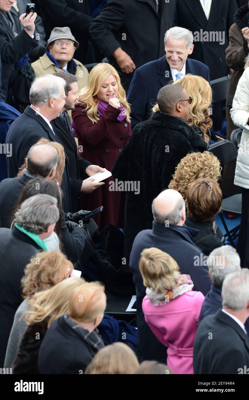 21 January 2013 - Washington, DC - Beyonce sings National Anthem at the ...