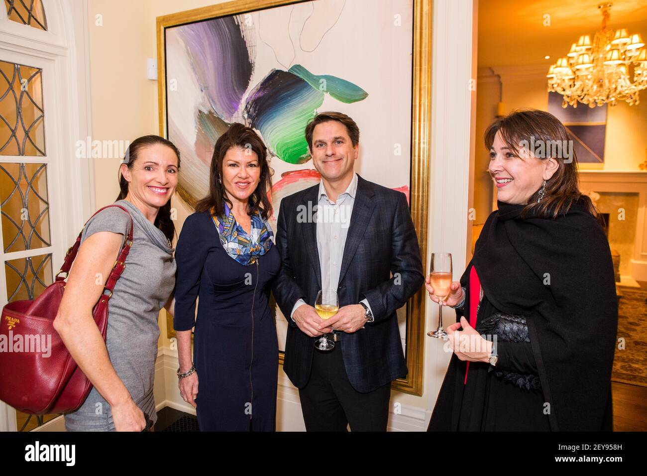 Anne Laury, Diane Yancey, Greg Malin, Allison Malin - 17 January 2013 ...