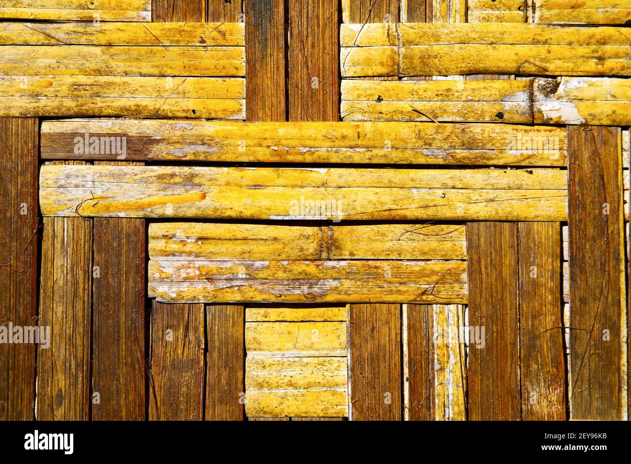Abstract cross bamboo phangan bay and south Stock Photo - Alamy