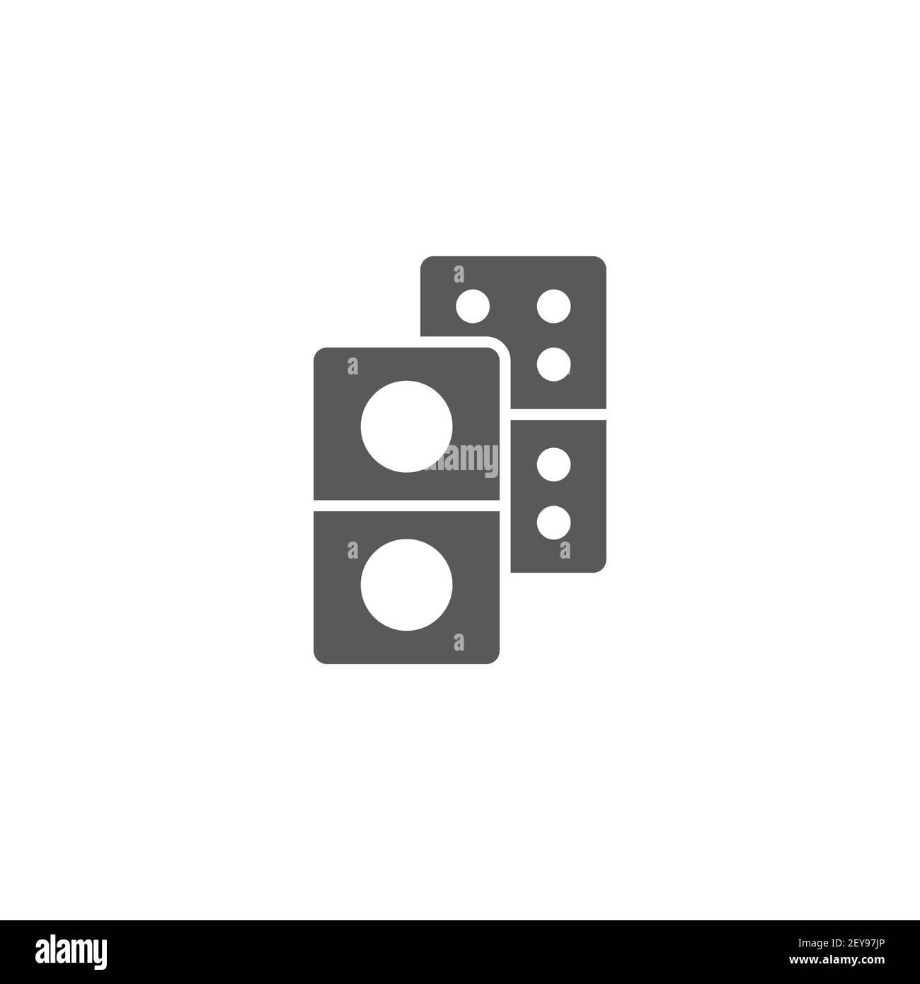 Dominoes logo hi-res stock photography and images - Alamy