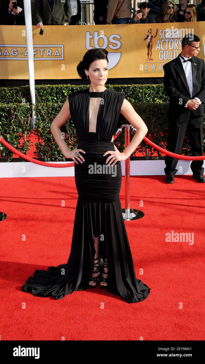 27 January 2013 - Los Angeles, CA - Jaimie Alexander arrives at the ...