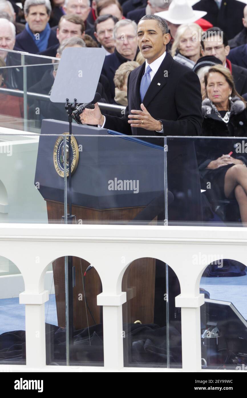 21 January 2013 - Washington, DC - President Barack Obama's inaugural ...