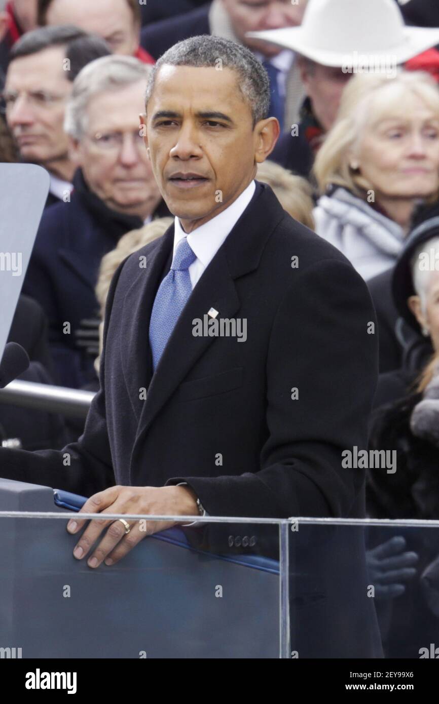 21 January 2013 - Washington, DC - President Barack Obama's inaugural ...