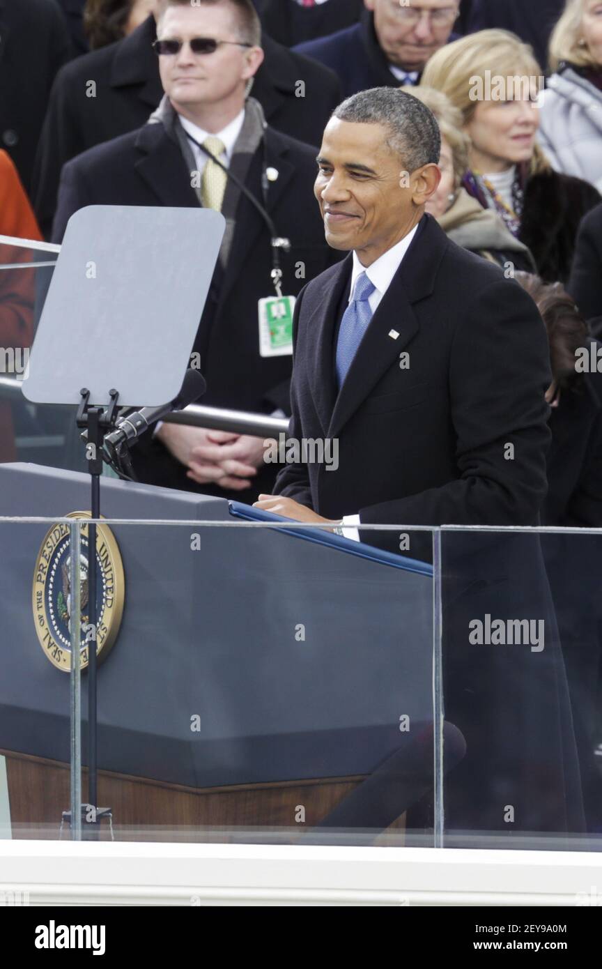 21 January 2013 - Washington, DC - President Barack Obama's inaugural ...