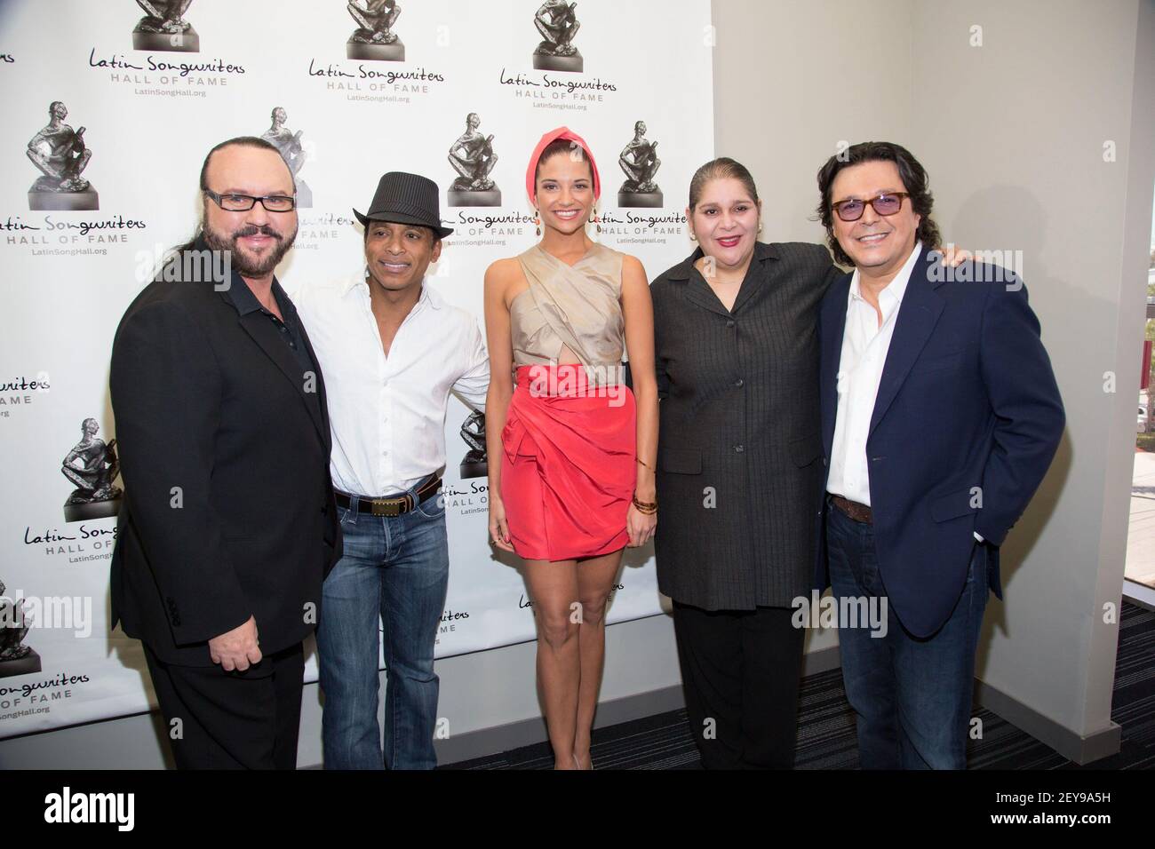 28 January 2013 - Miami, Florida - Desmond Child, Jon Secada, Natalia ...