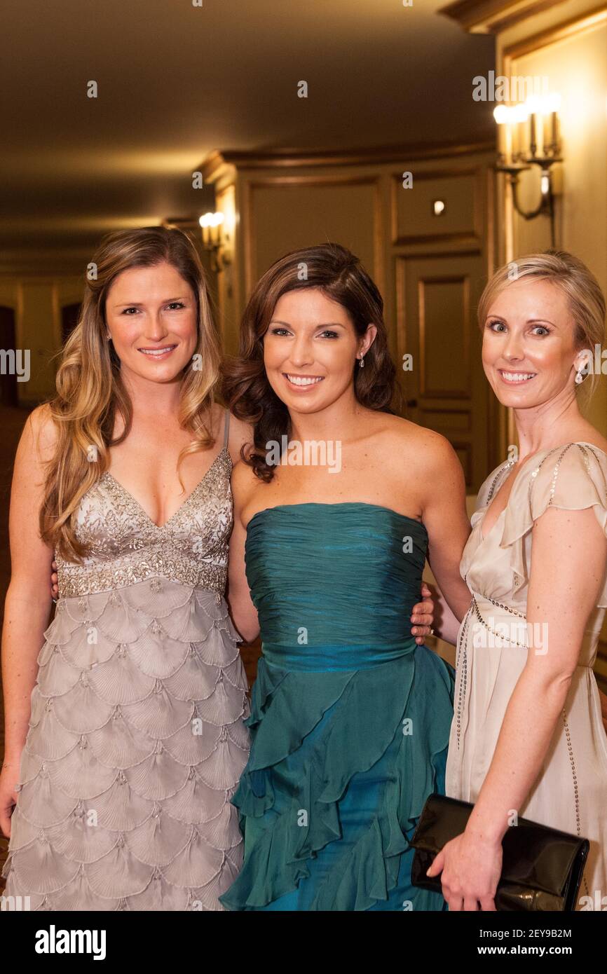 Rebecca Bridges, Jessie Barker, Carolyn Burnett - 24 January 2013 - San ...