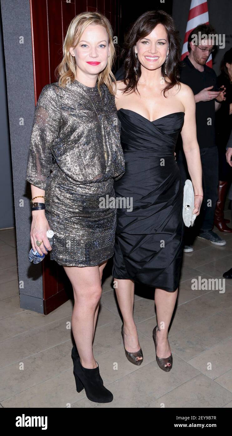 Samantha Mathis, Carla Gugino - January 30 2013 - New York NY - Netflix ...