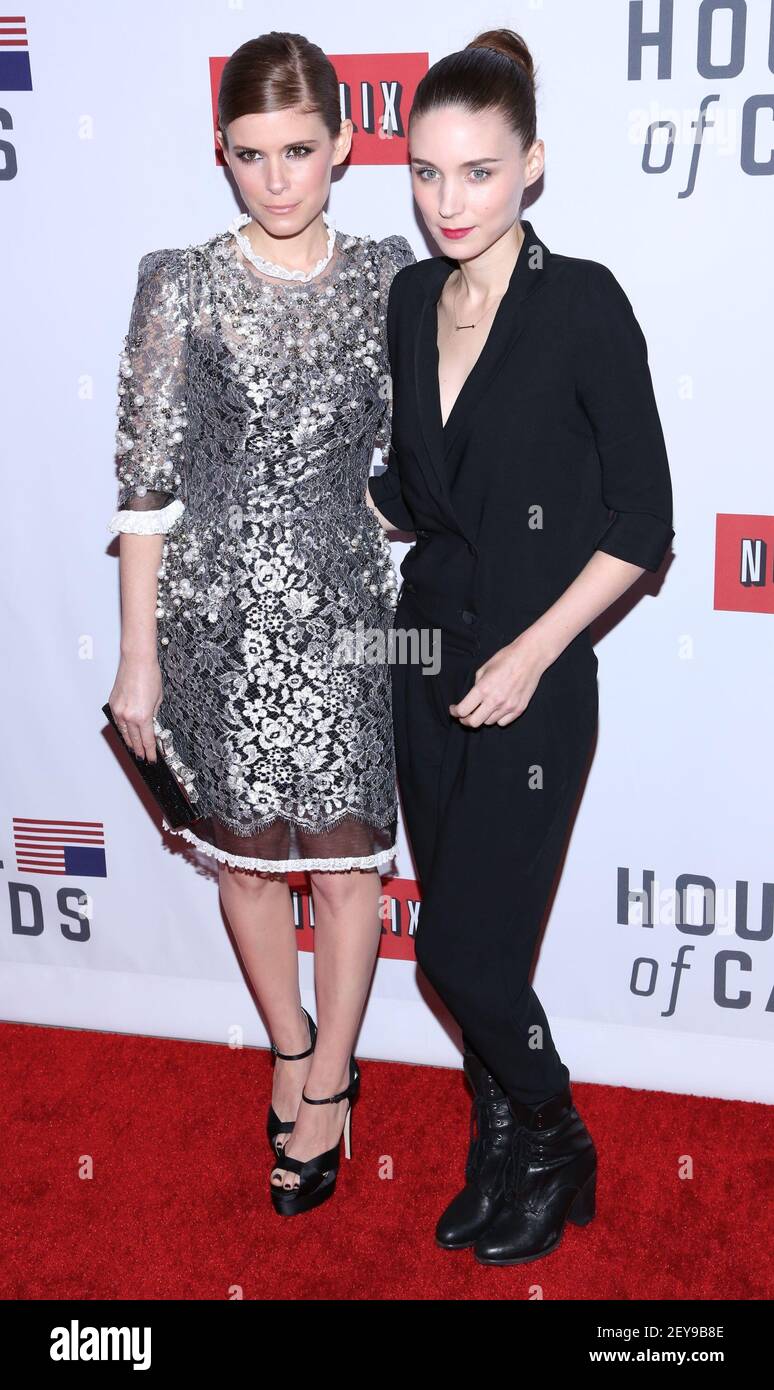 Kate Mara and her sister Rooney Mara - January 30 2013 -New York NY ...