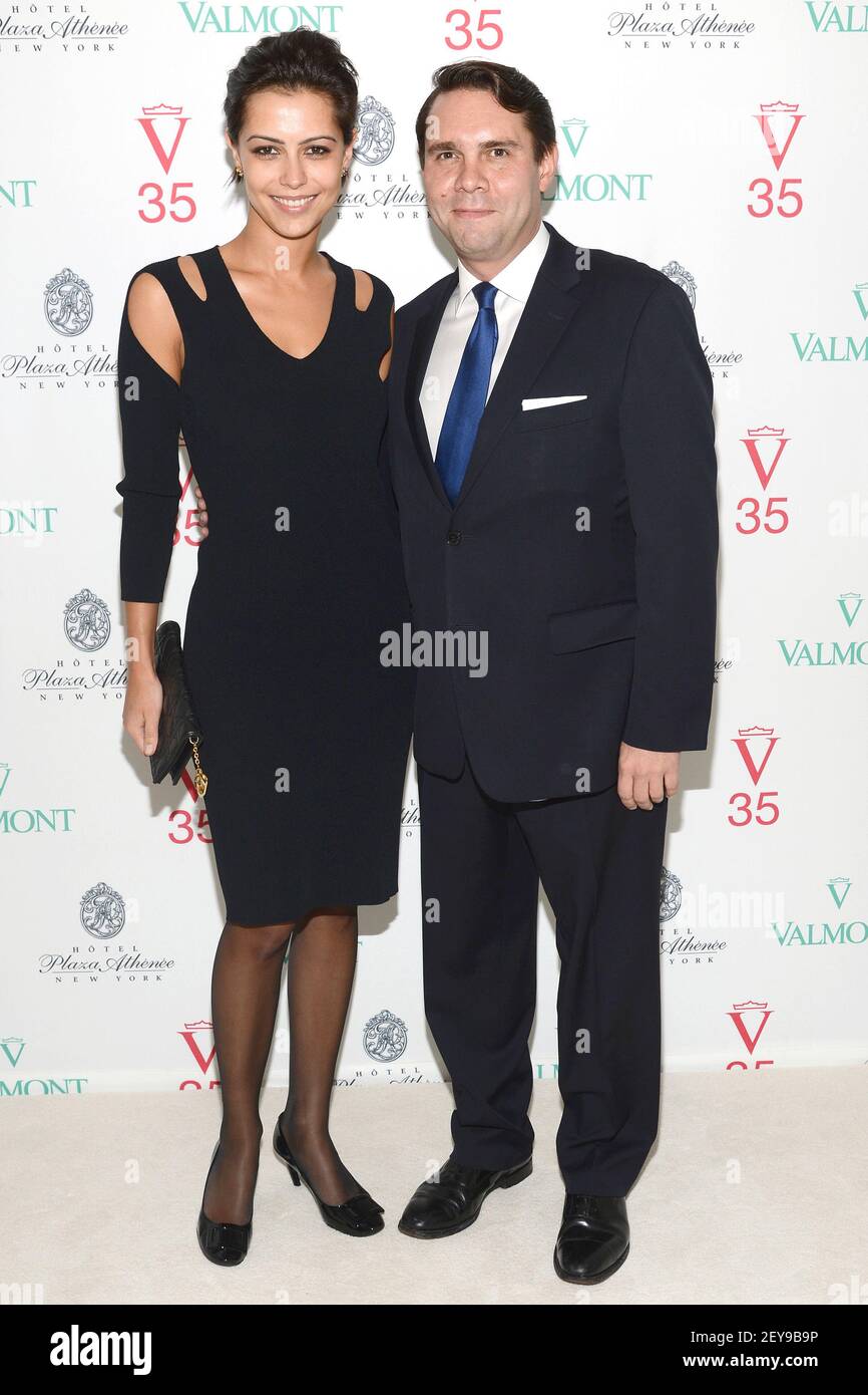 30 JANUARY 2013 - New York - Dovile Drizyte and Eric Mourlot attend the ...