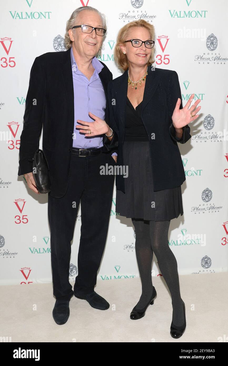 30 JANUARY 2013 - New York - Actor Ronald Guttman and Carole Holmes de ...