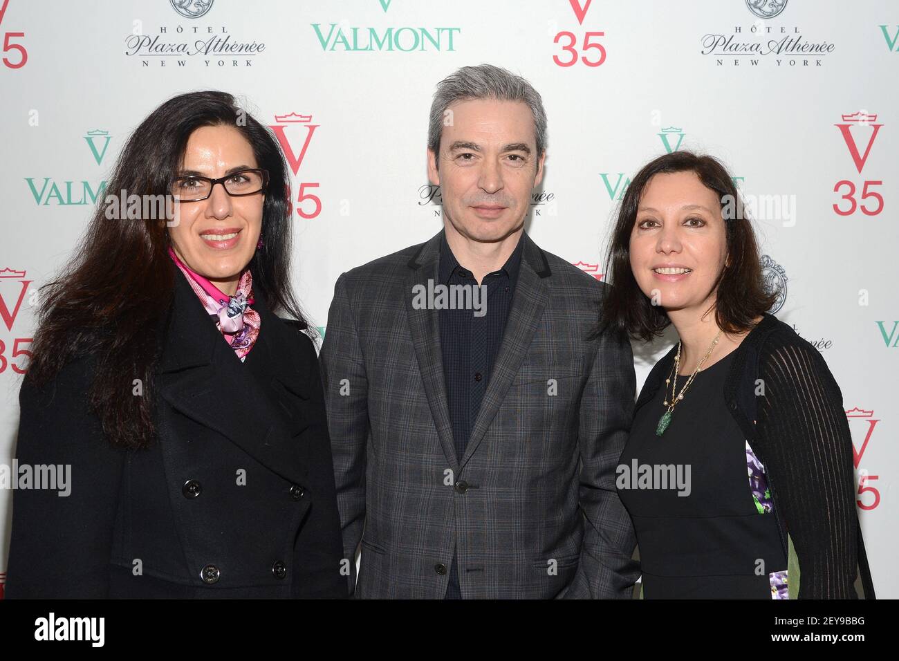 30 JANUARY 2013 - New York - Monica Ahdoot, Gerard Reus and Pascale ...