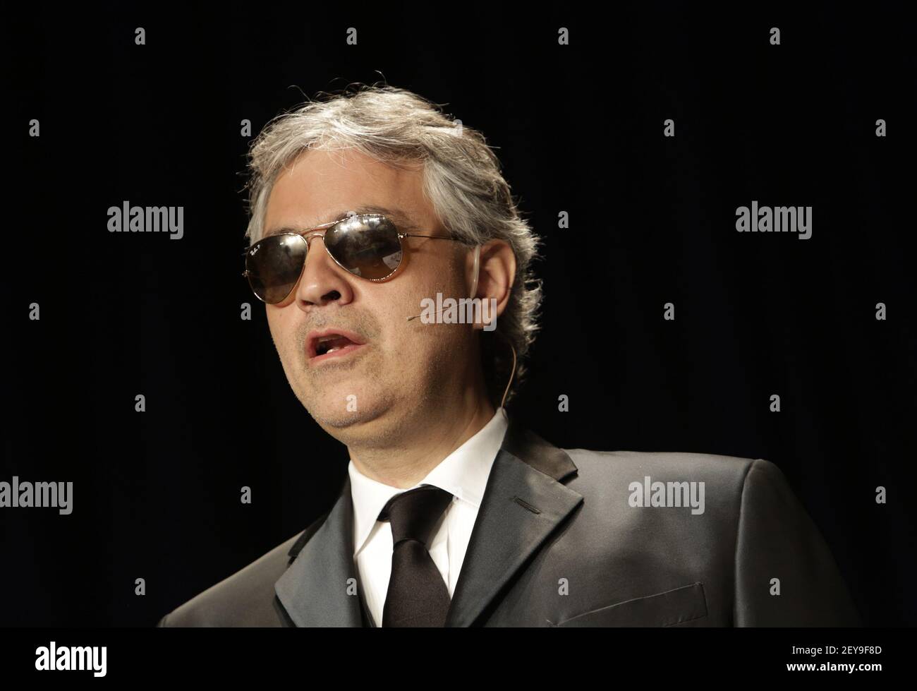 7 February 2013 - Washington, DC - Andrea Bocelli sings at the National ...