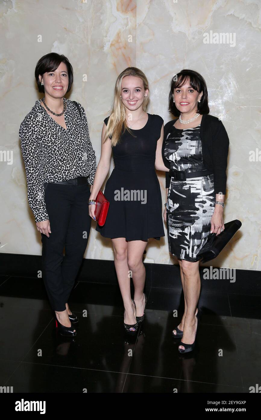 CORAL GABLES, FL - FEBRUARY 08: Viviane Ortega, Alessandra and Norma ...