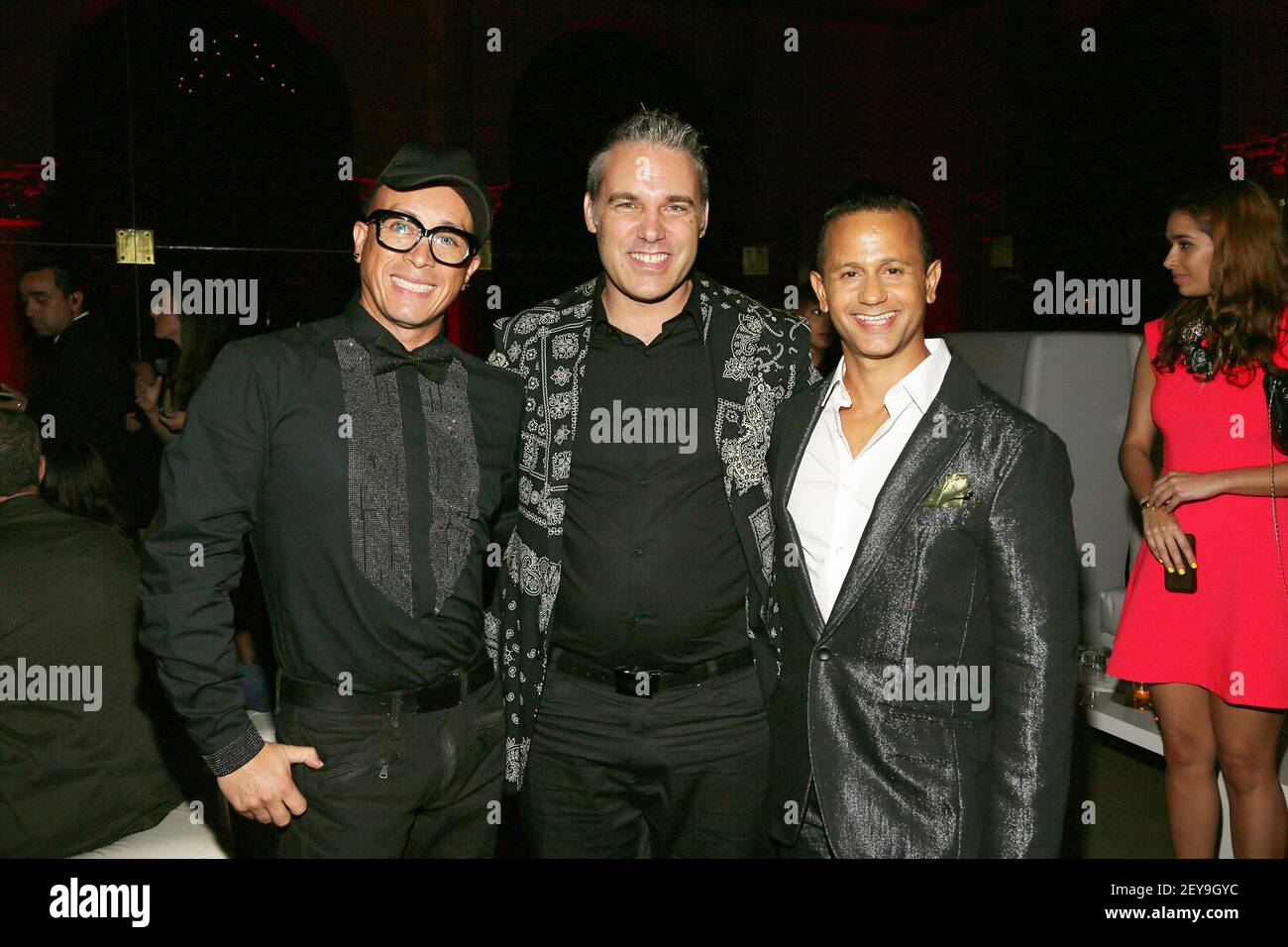 CORAL GABLES, FL - FEBRUARY 08: Boris Ibacache, Jaie Laplante and ...