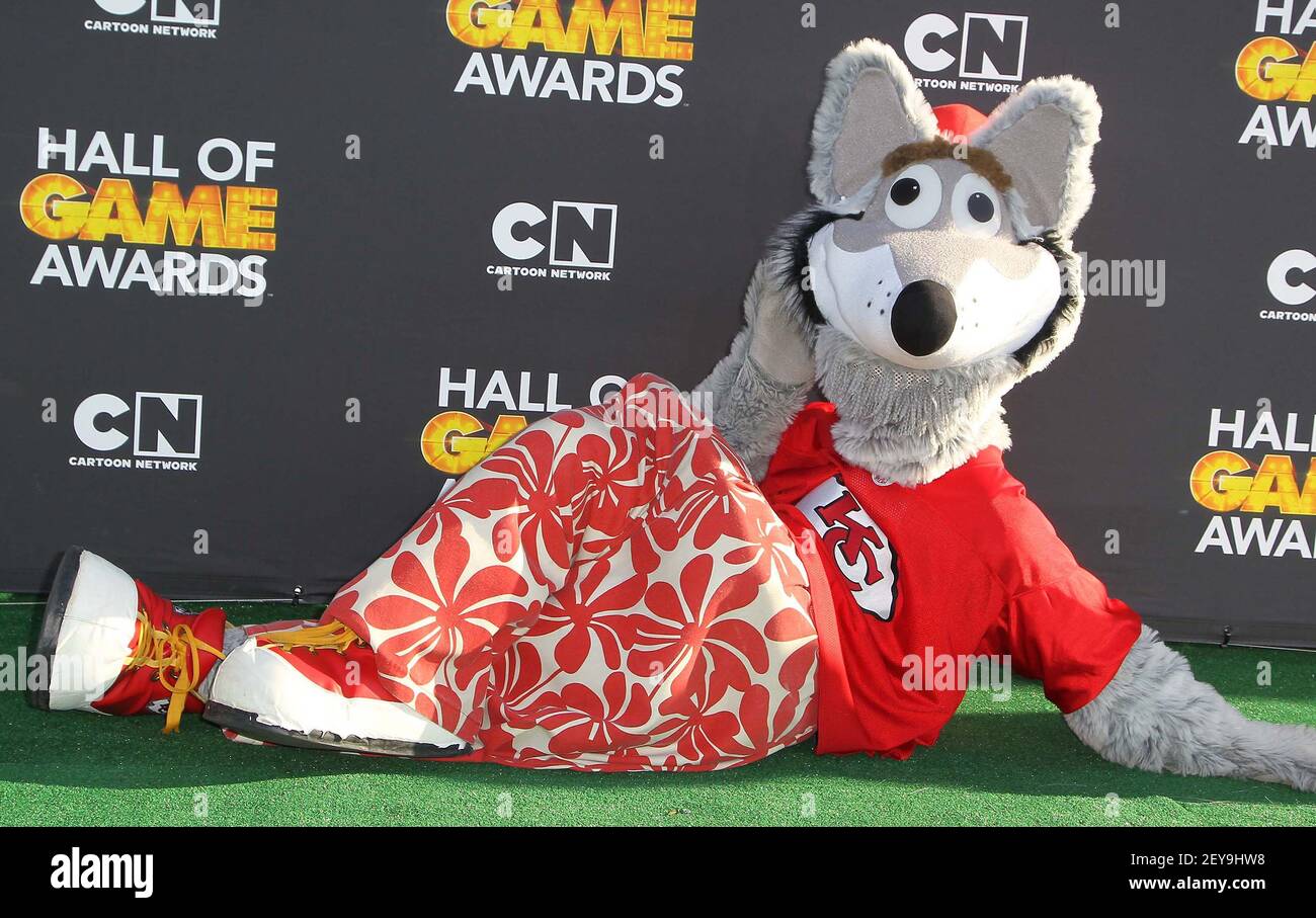 09 February 2013 - Santa Monica, California - Kansas City Chiefs Mascot ...