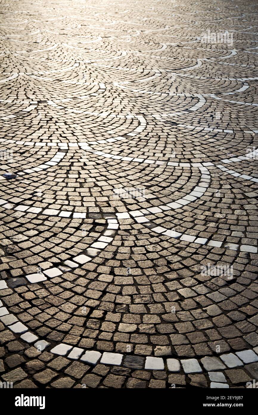 Castano primo street Stock Photo - Alamy