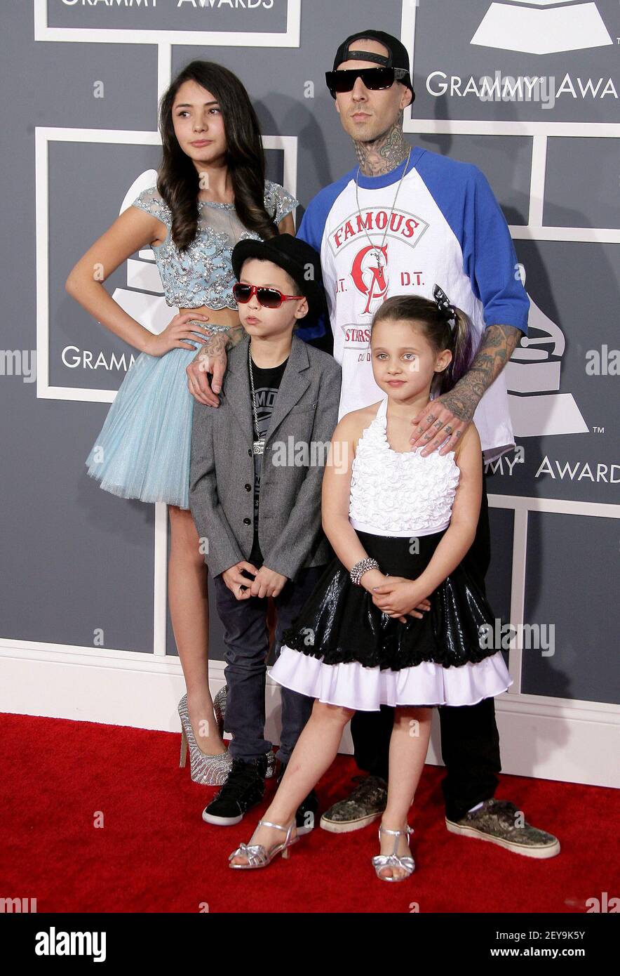 10 February 2013 - Los Angeles, California - Travis Barker. The 55th ...