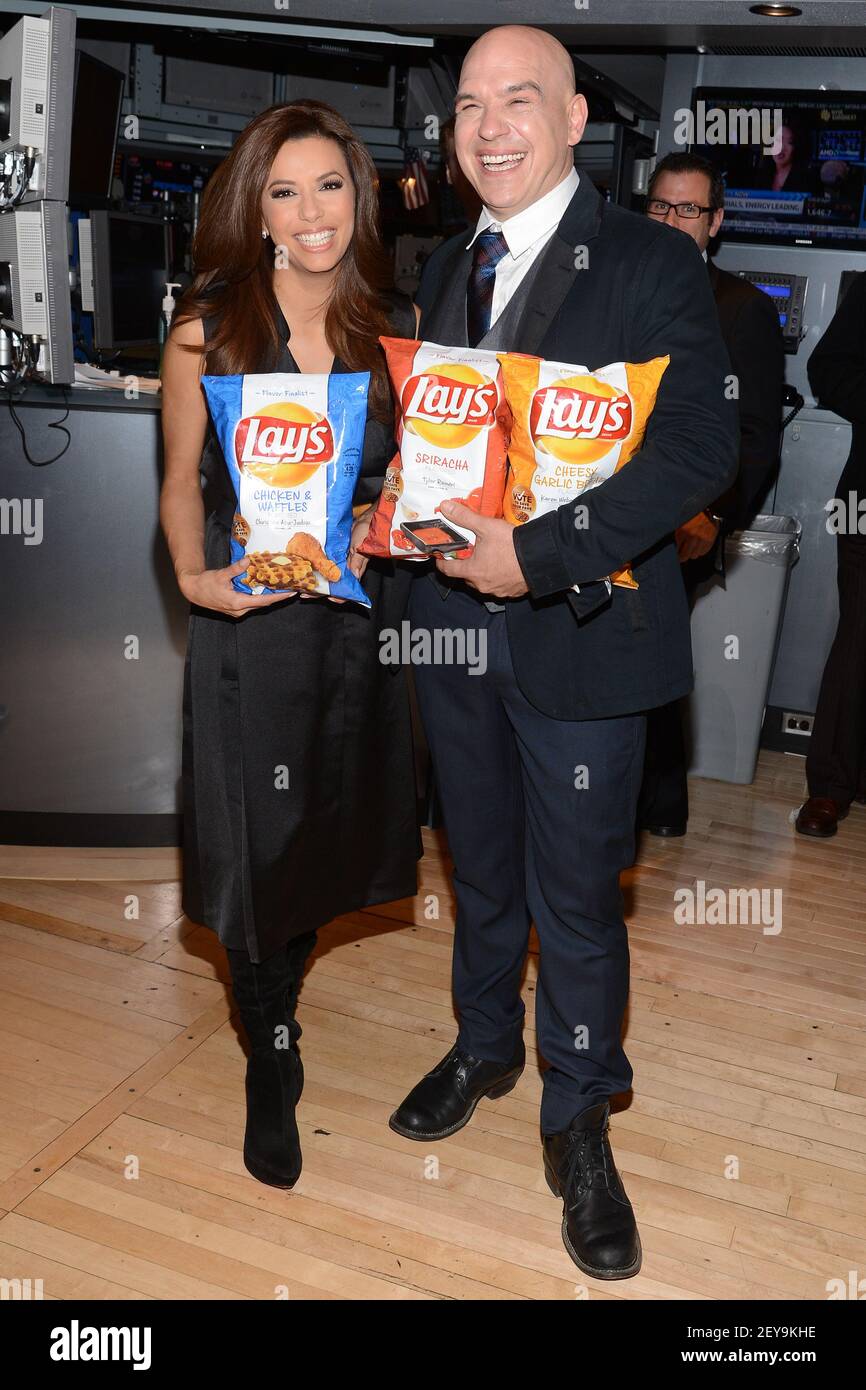 12 FEBRUARY 2013 - New York - (L-R) Actress Eva Longoria and chef ...