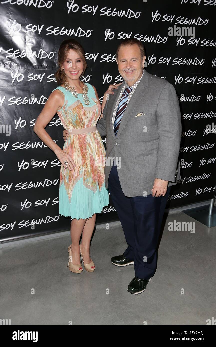 12 February 2013 - Miami Beach, Florida - Myrka Dellanos and TV ...