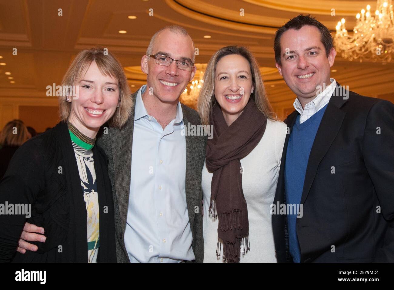 Carrie Casey, Mark Casey, Kristin Beacock, Craig Beacock - 8 February ...