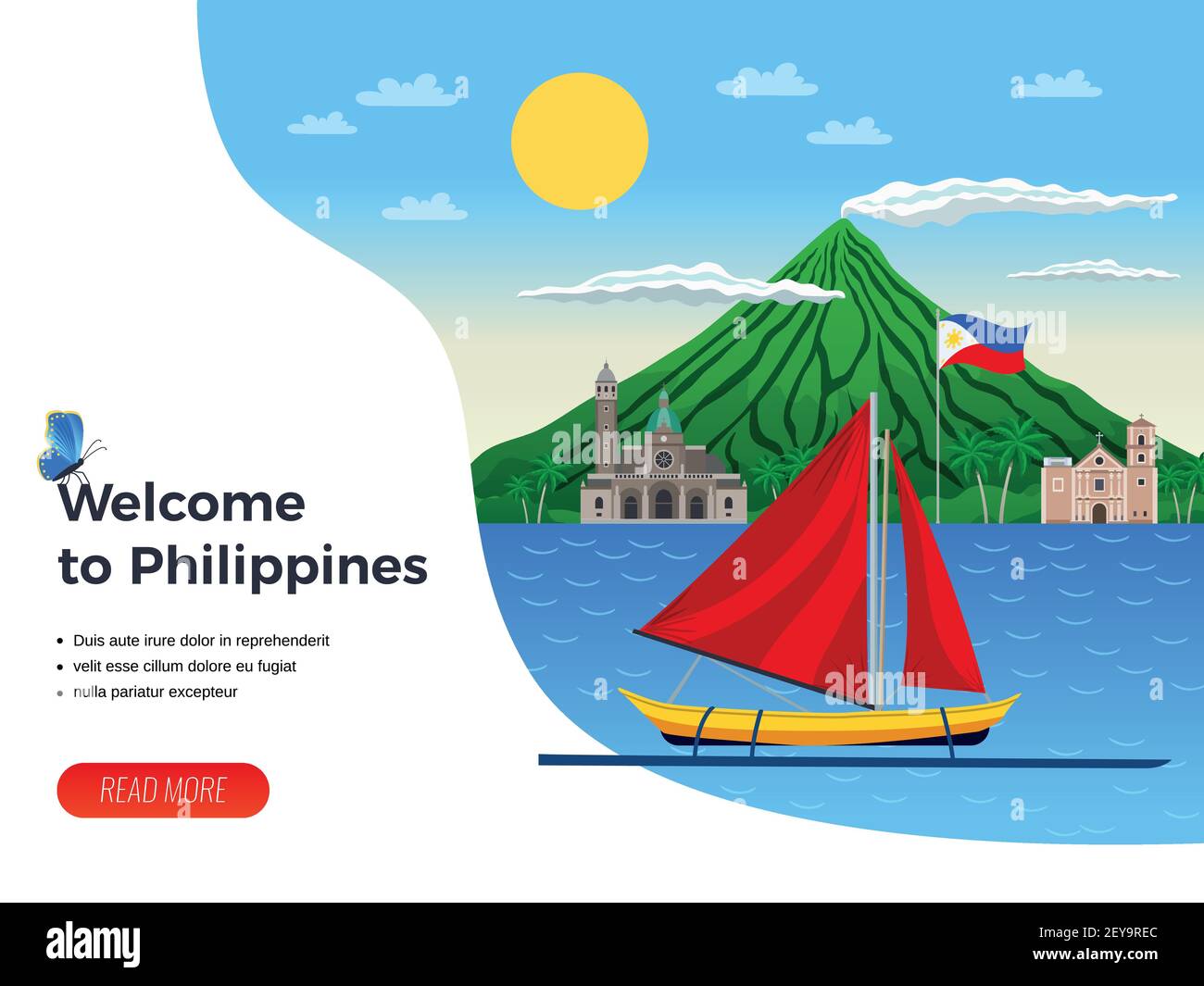 Traditional philippines boat Stock Vector Images - Alamy