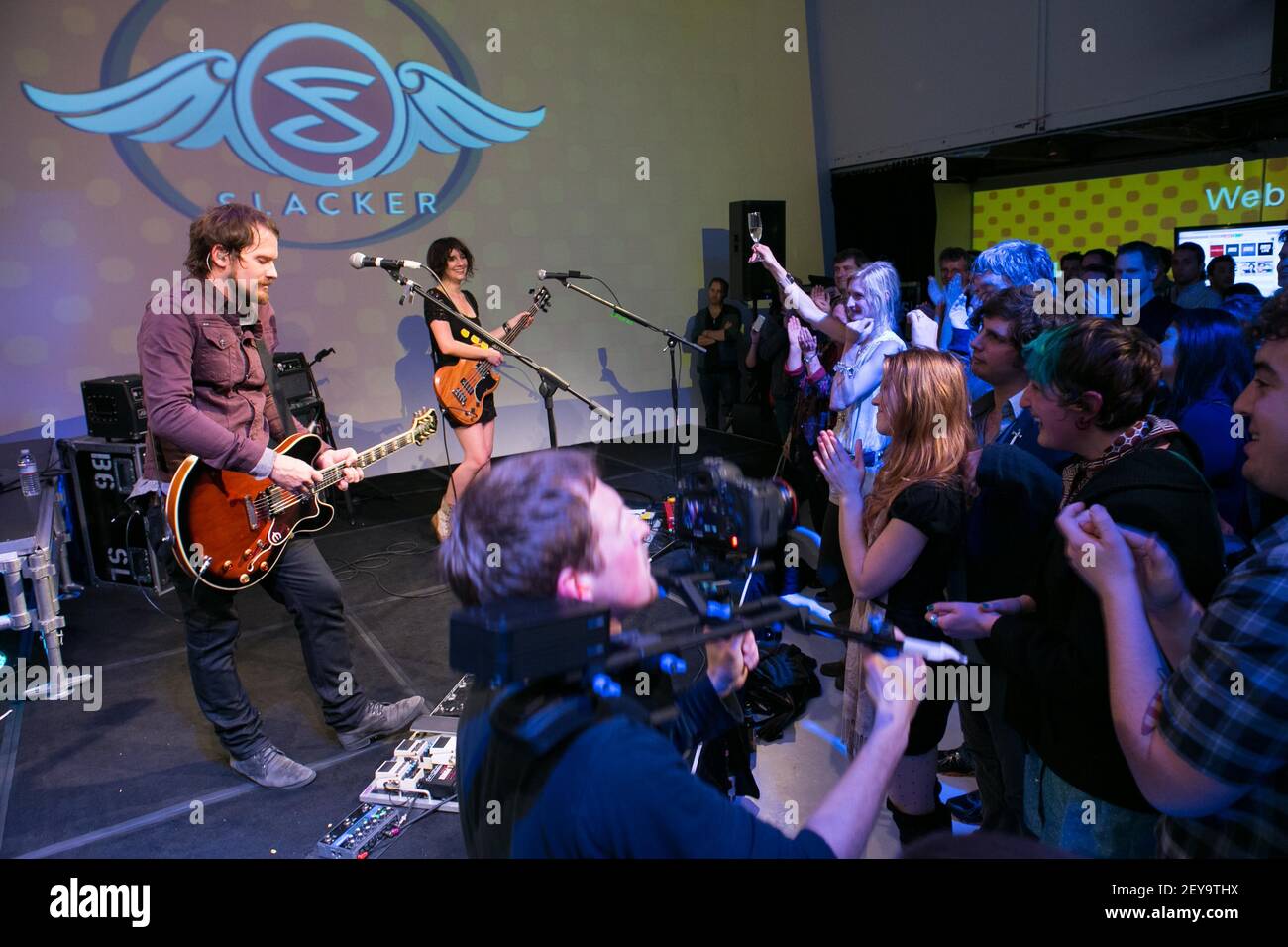 Performance - 12 February 2013 - San Francisco, CA - Slacker Unveiling ...