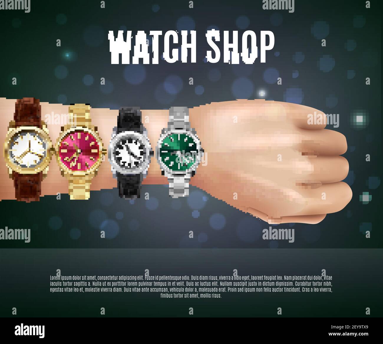 Men bracelet Stock Vector Images - Alamy