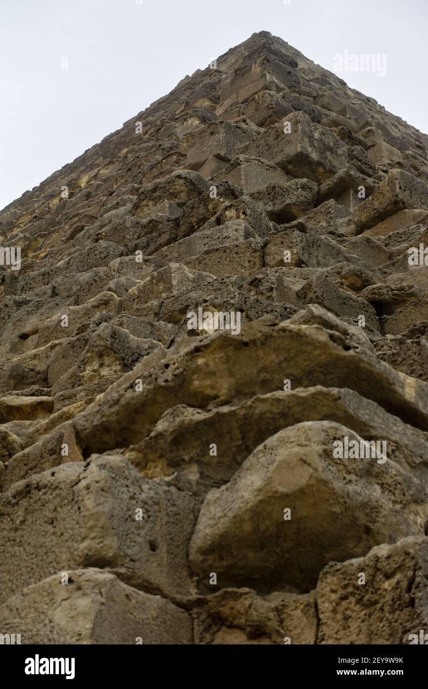 February 14th 2013 - Cairo, Egypt - The Great Pyramid of Giza (also ...