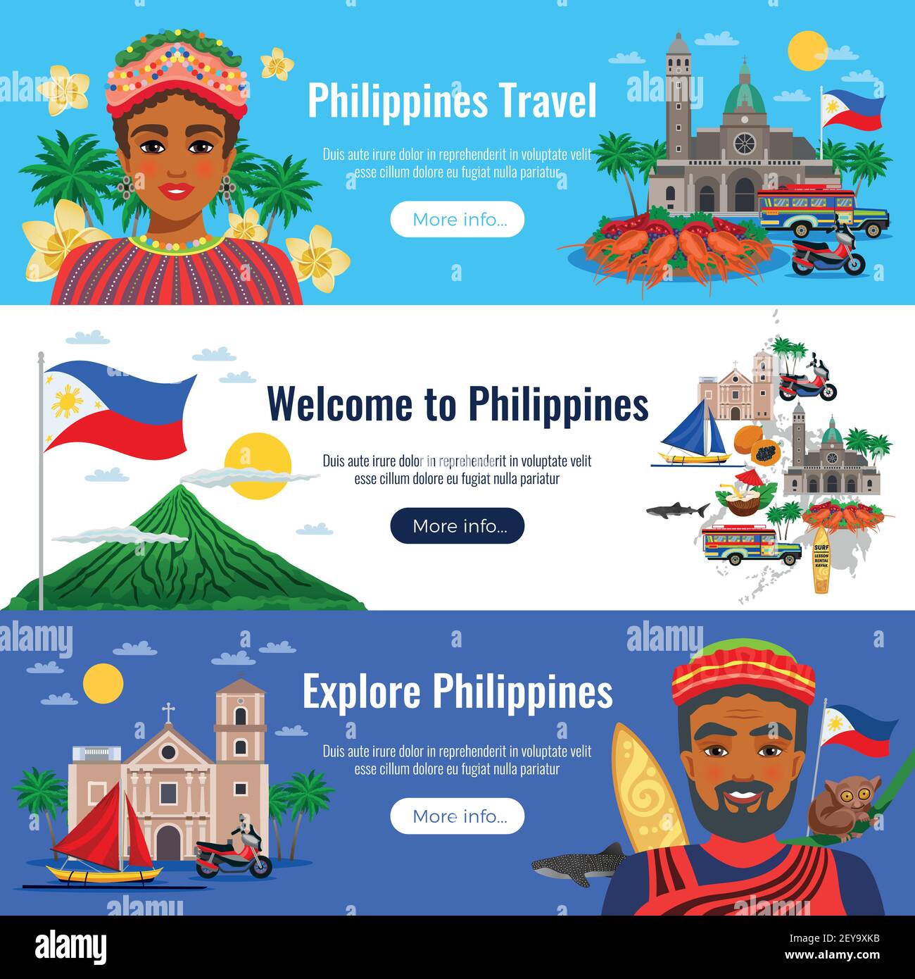 Filipino house Stock Vector Images - Alamy