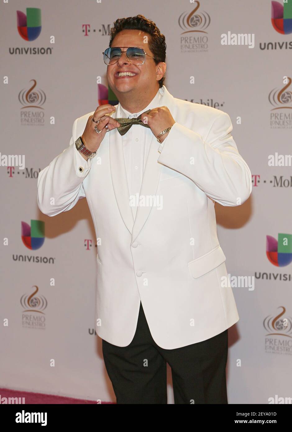 Feb 21, 2013 - Miami, FL - Tito Puente Jr. arrives at the 25th ...
