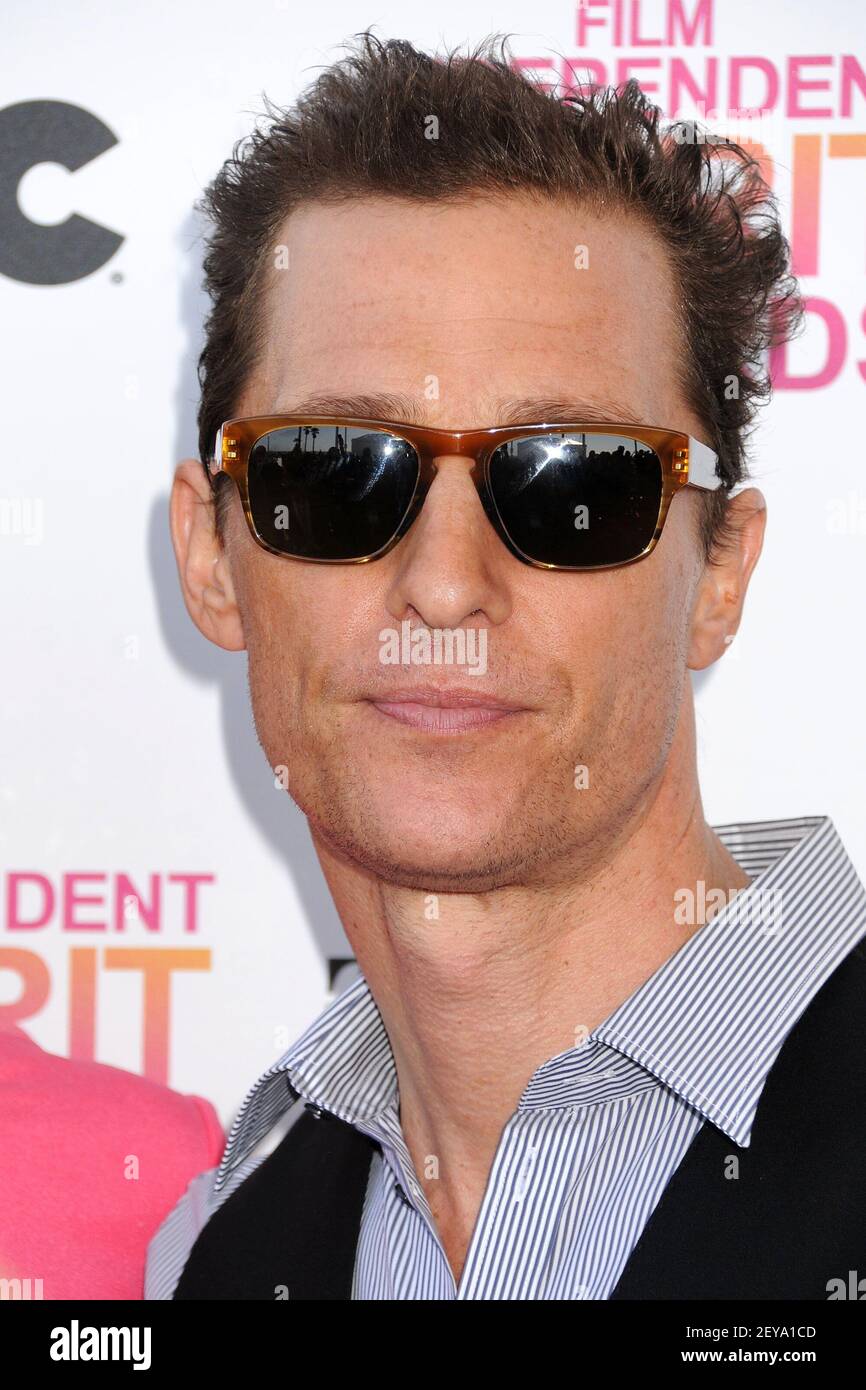23 February 2013 - Santa Monica, California - Matthew McConaughey. 2013 Film Independent Spirit ...