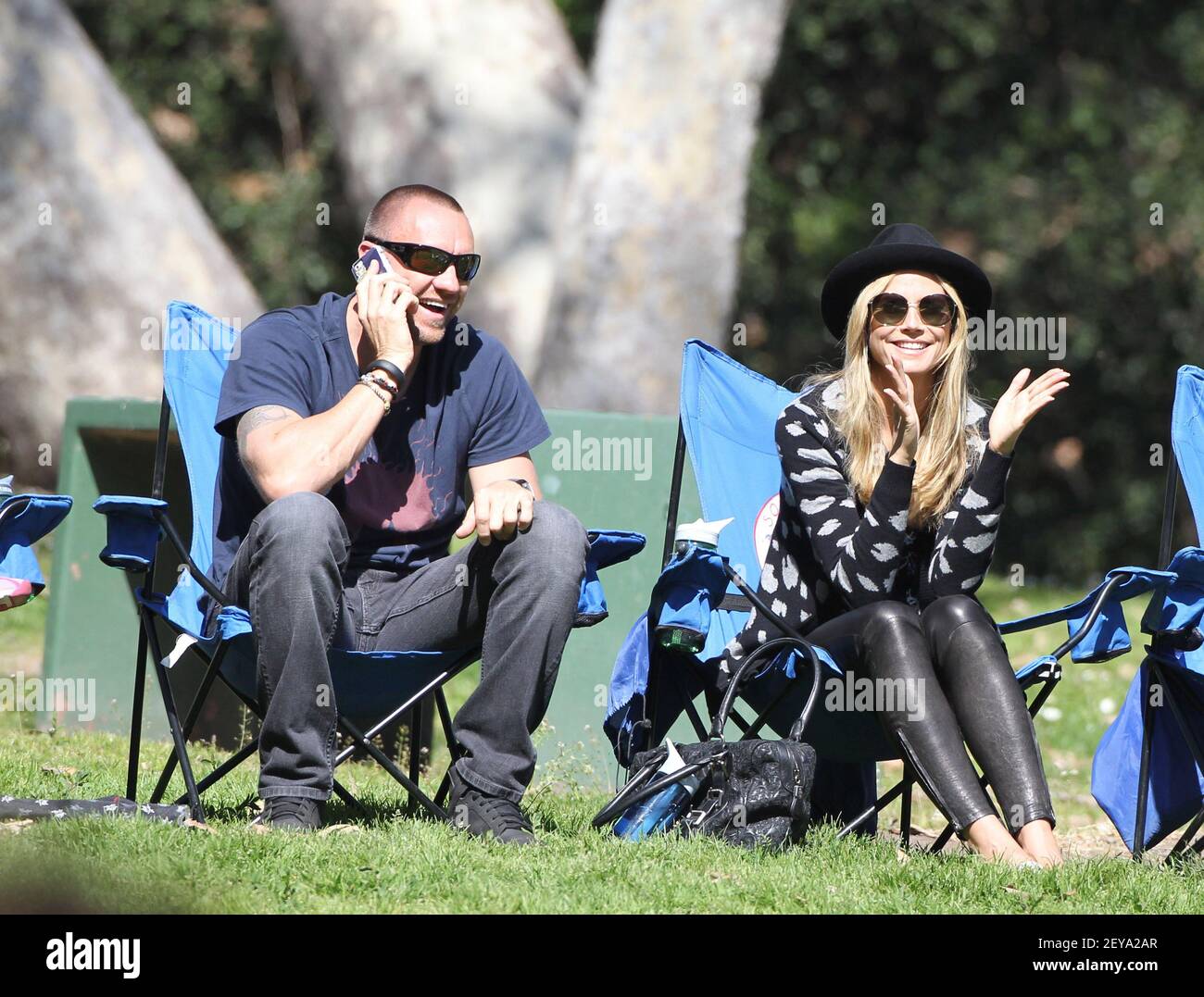 Feb 23, 2013 - Brentwood, CA - Heidi Klum and her boyfriend Martin ...