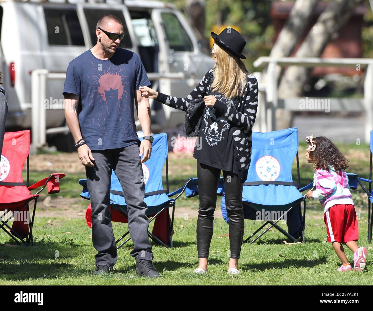Feb 23, 2013 - Brentwood, CA - Heidi Klum and her boyfriend Martin ...