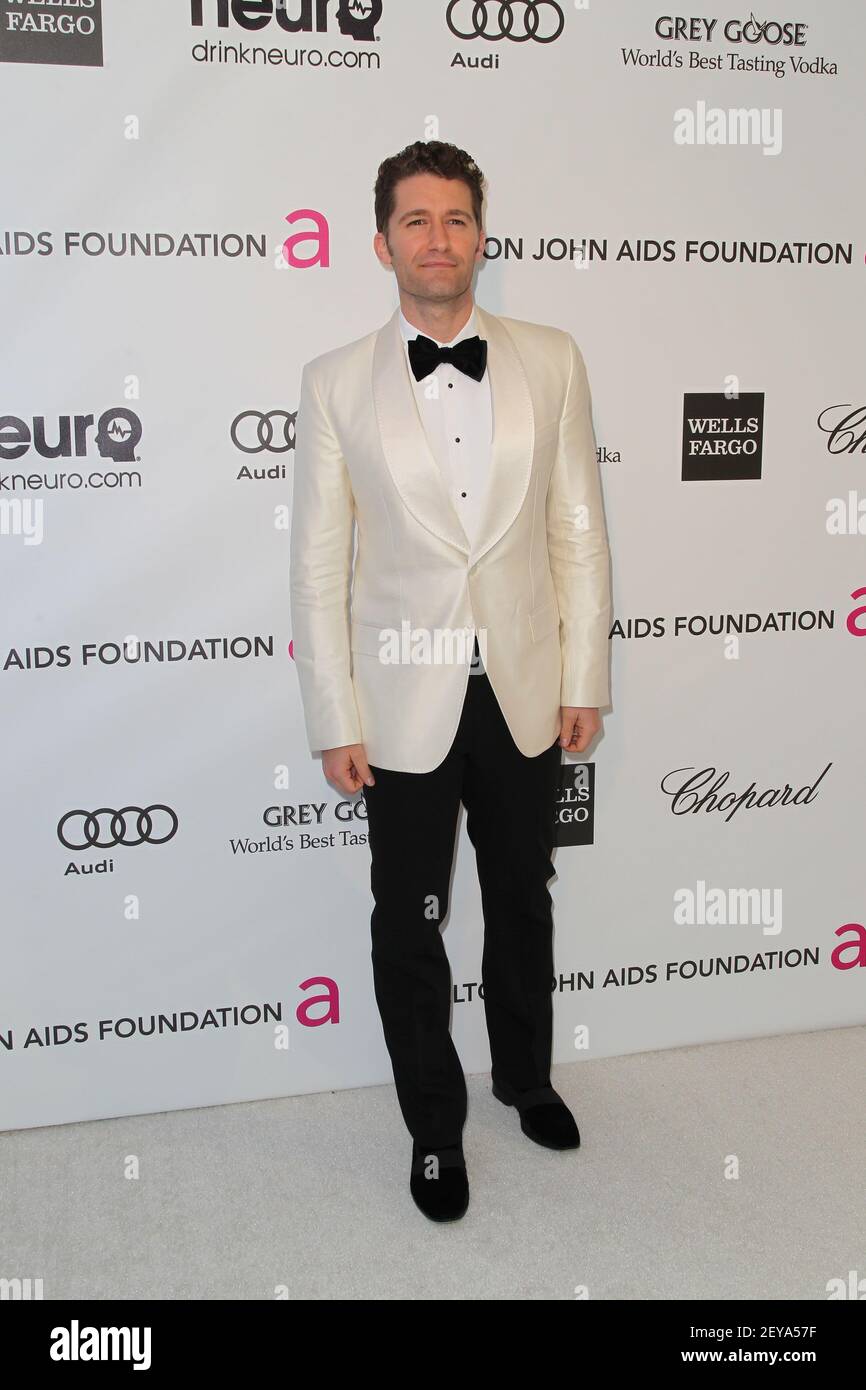 24 February 2013 - Los Angeles, California - Matthew Morrison arrives ...
