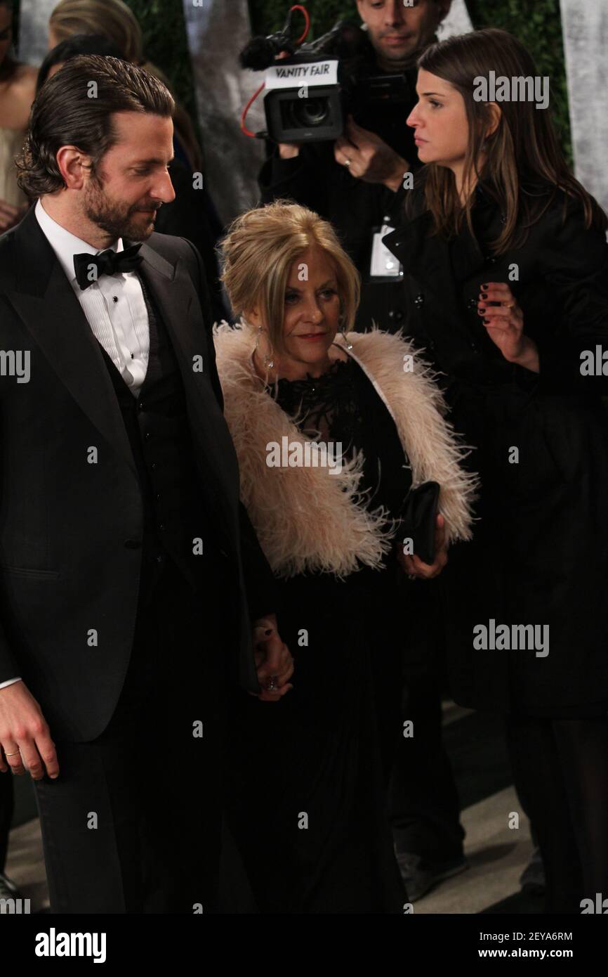 Bradley Cooper and his mother Gloria Cooper - Feb 24, 2013 - Los ...