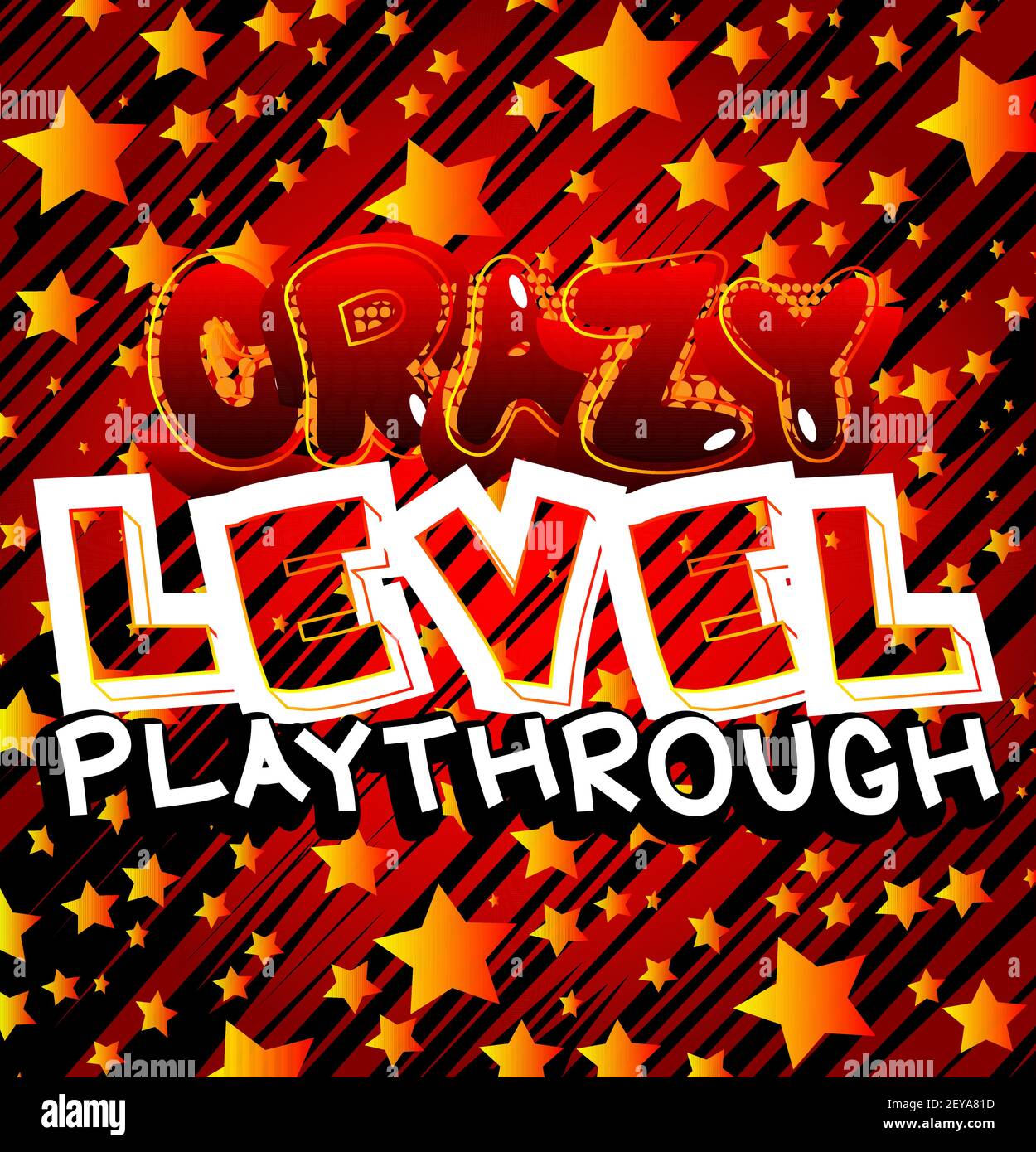 Game over comic bubble cartoon Stock Vector Images - Alamy