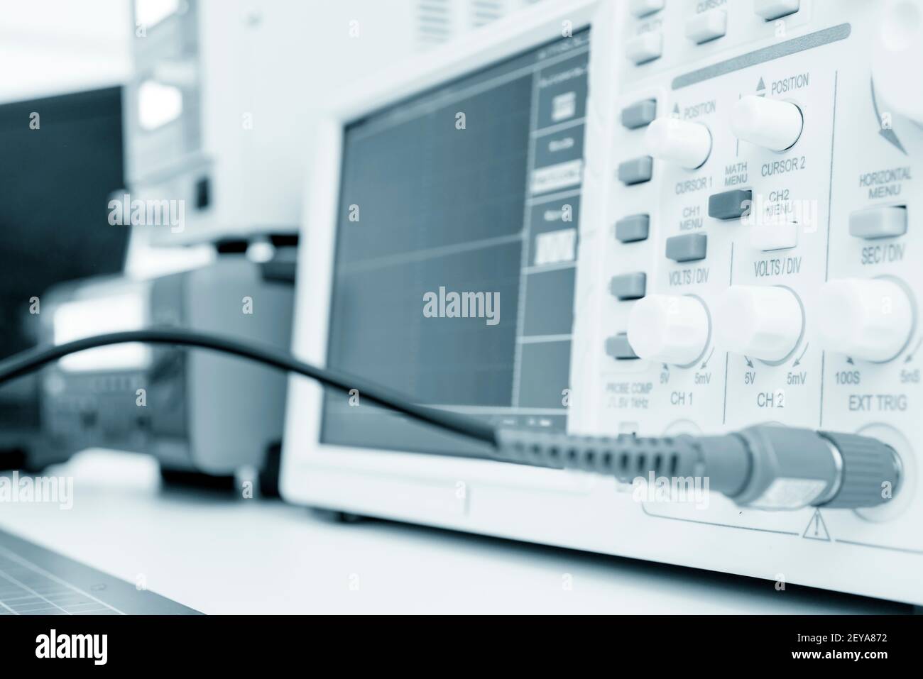 Physics laboratory experiment measuring hi-res stock photography and ...