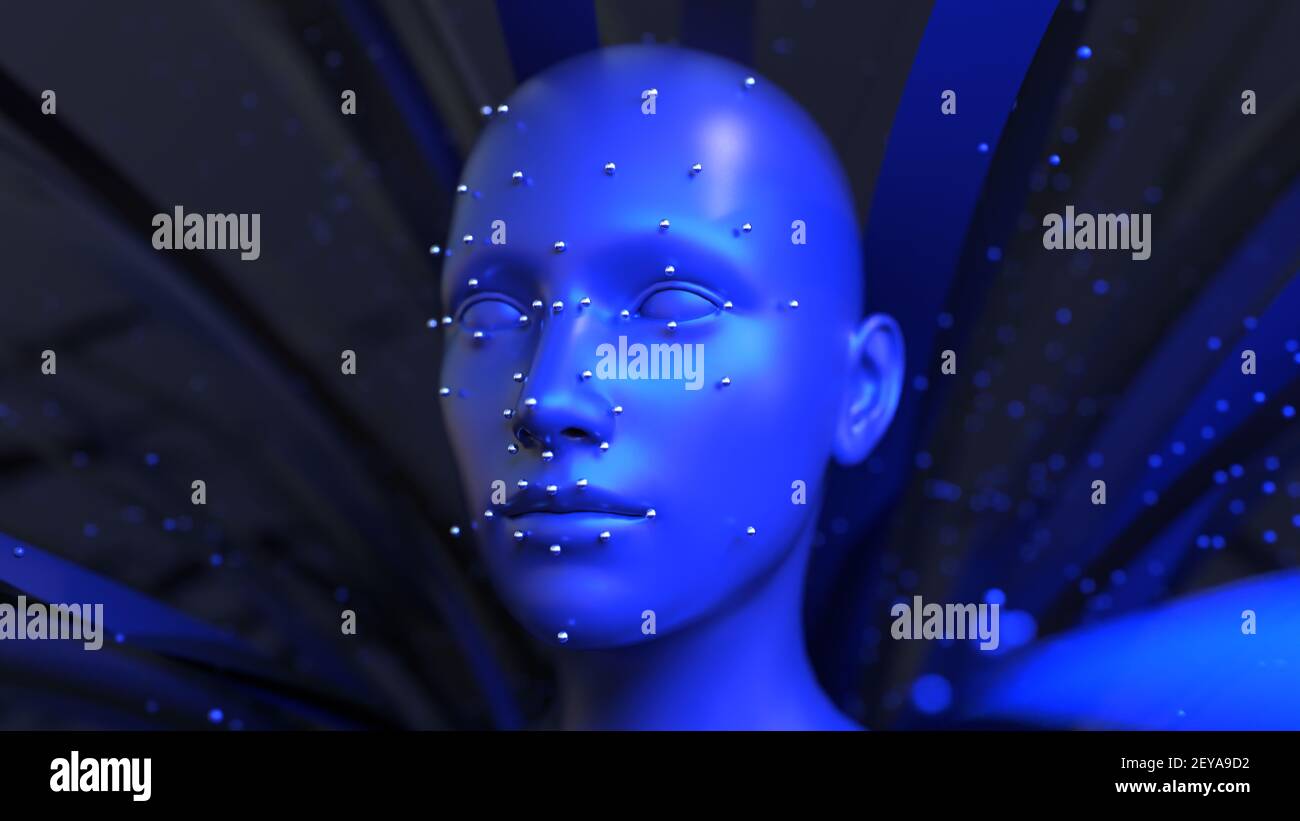 Ai generated face hi-res stock photography and images - Alamy