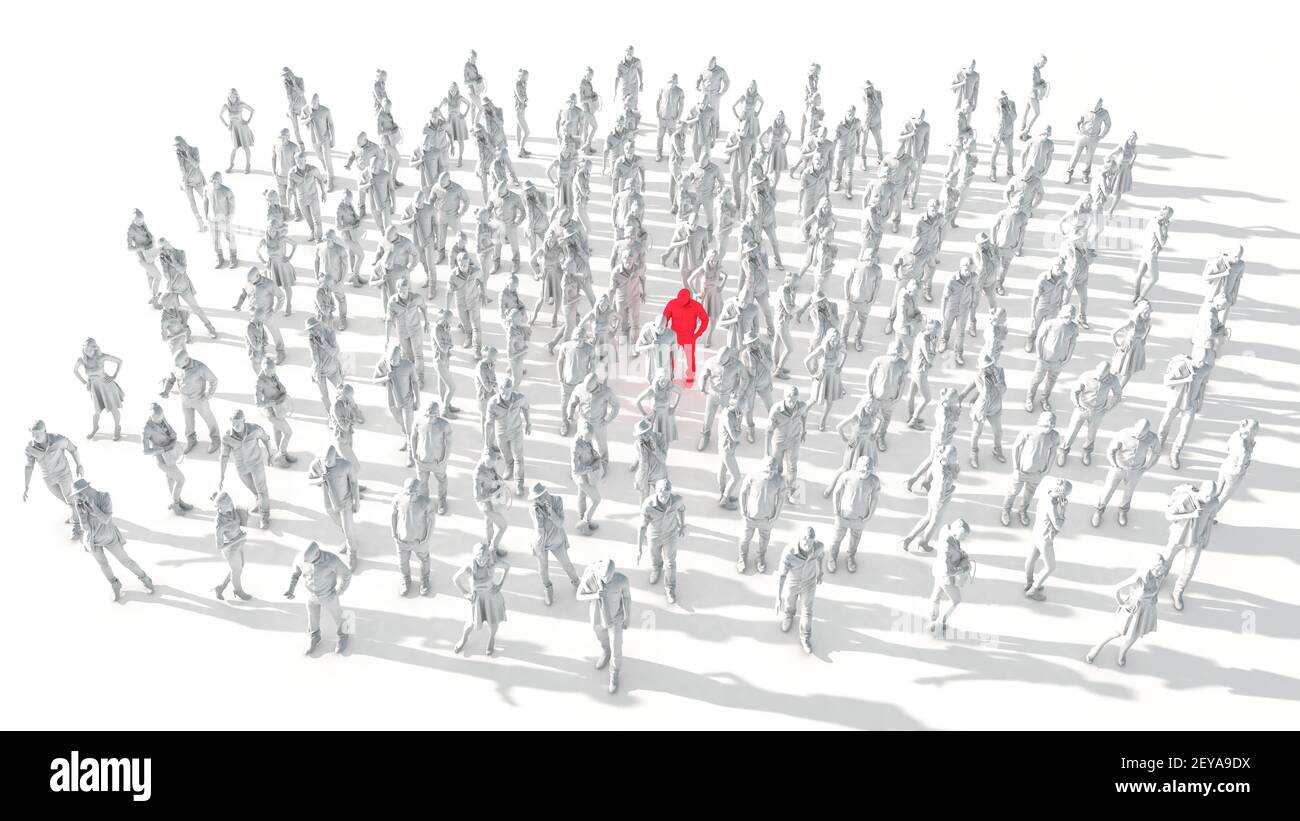 Patient zero, conceptual illustration Stock Photo - Alamy