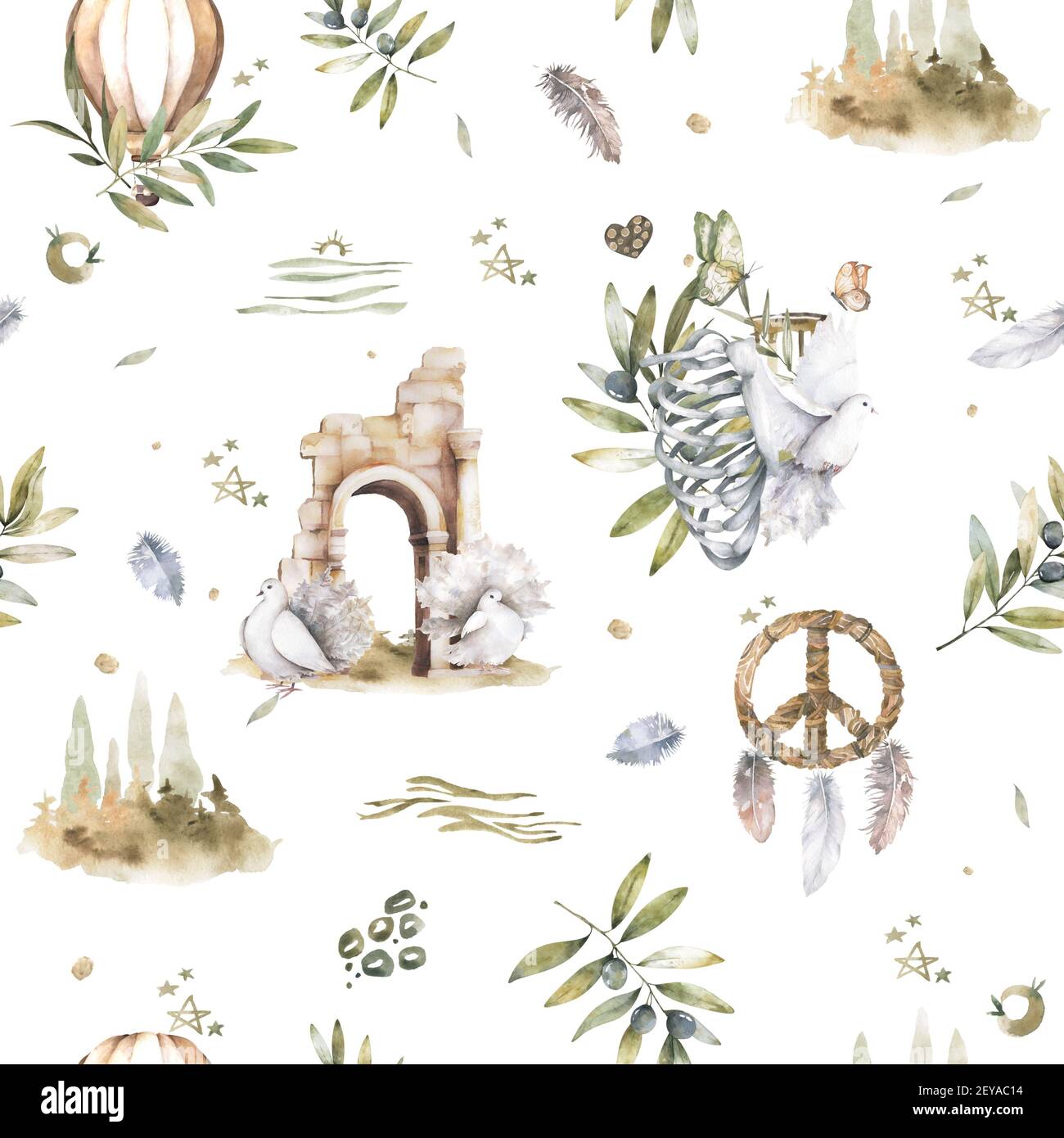 Pigeon clip art digital drawing watercolor bird fly flowers ...