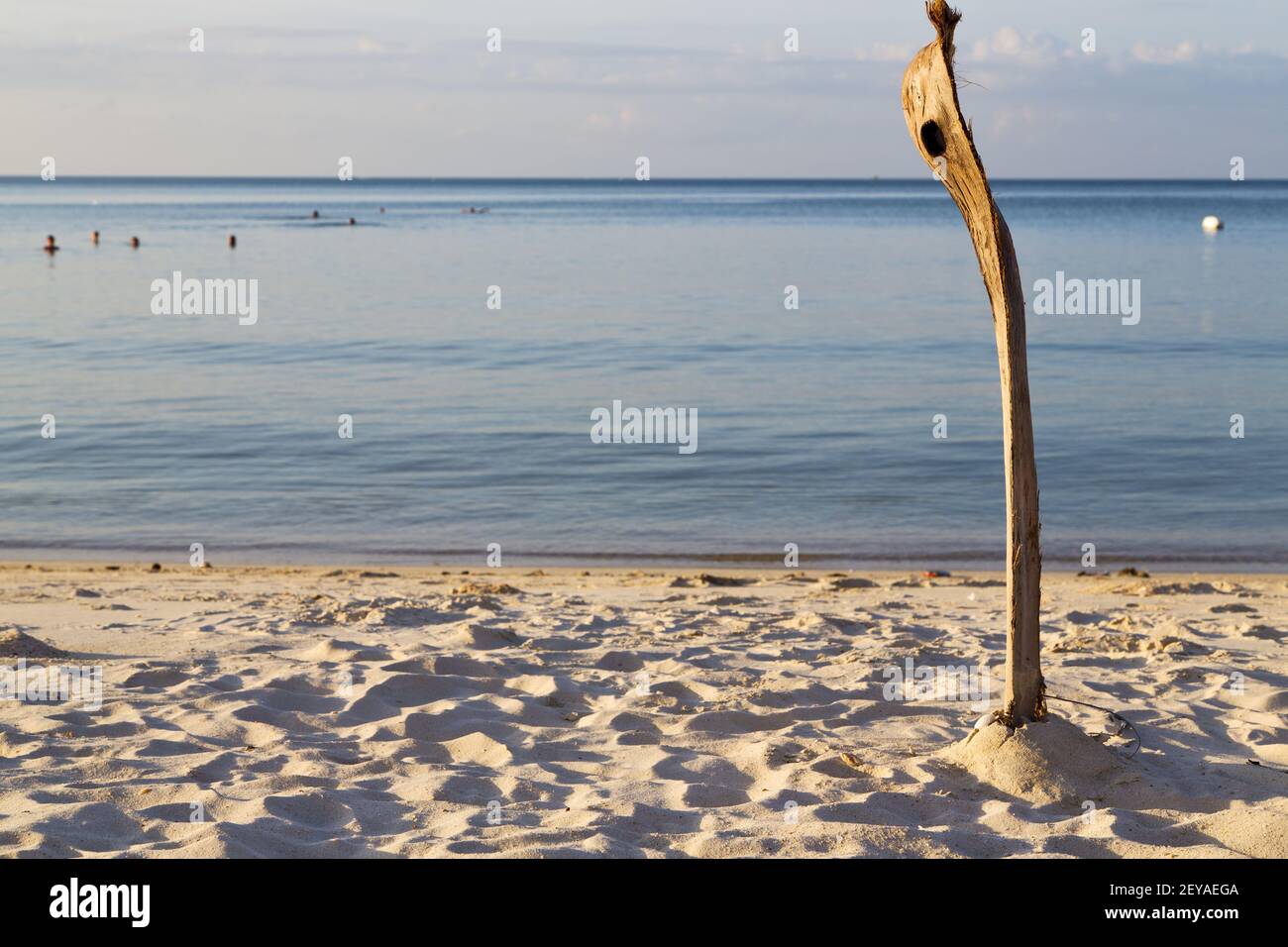 Beach rocks cane and south china sea Stock Photo - Alamy