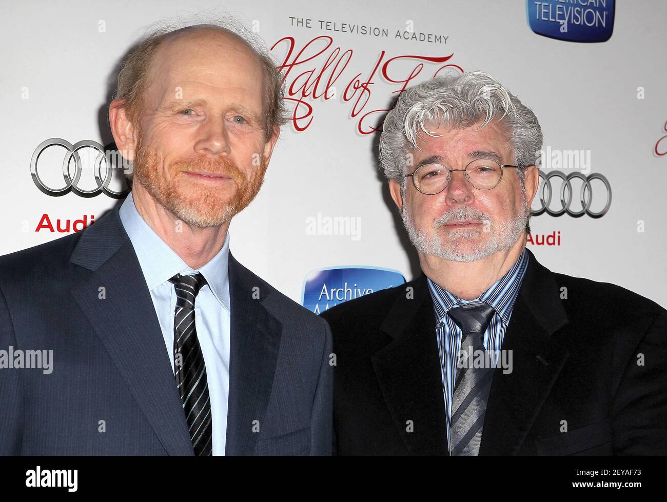 11 March 2013 - Beverly Hills, California - Ron Howard and George Lucas ...
