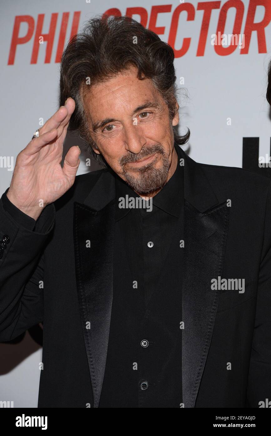 Al Pacino attends HBO Films' 'Phil Spector' premiere at the Time Warner ...