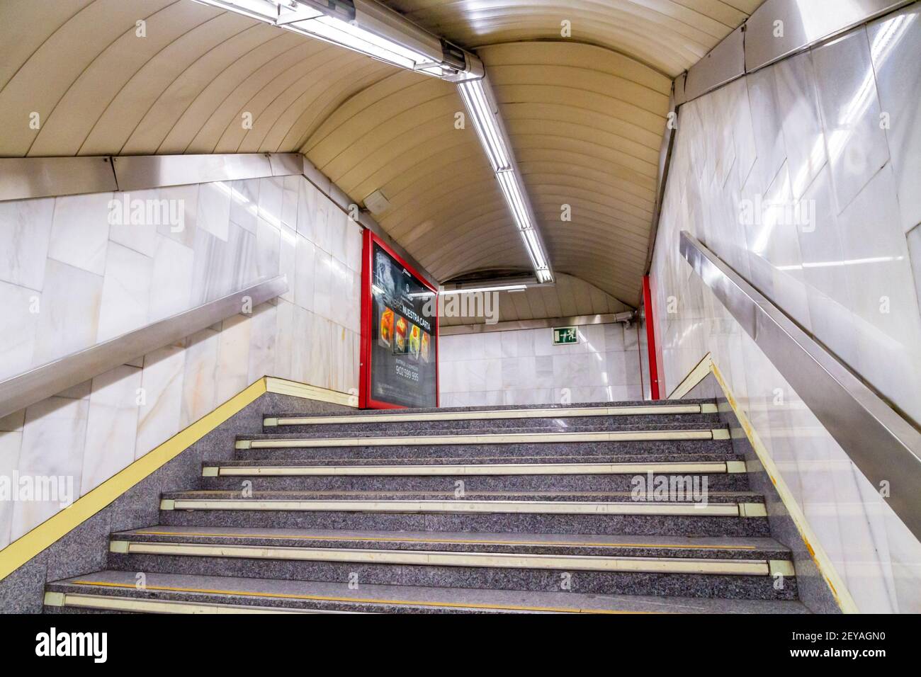 Madrid Spain Spanish Metro de Madrid underground public transportation ...