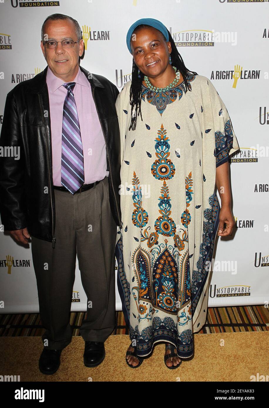 16 March 2013 - Beverly Hills, California - Tererai Trent, Mark Trent ...