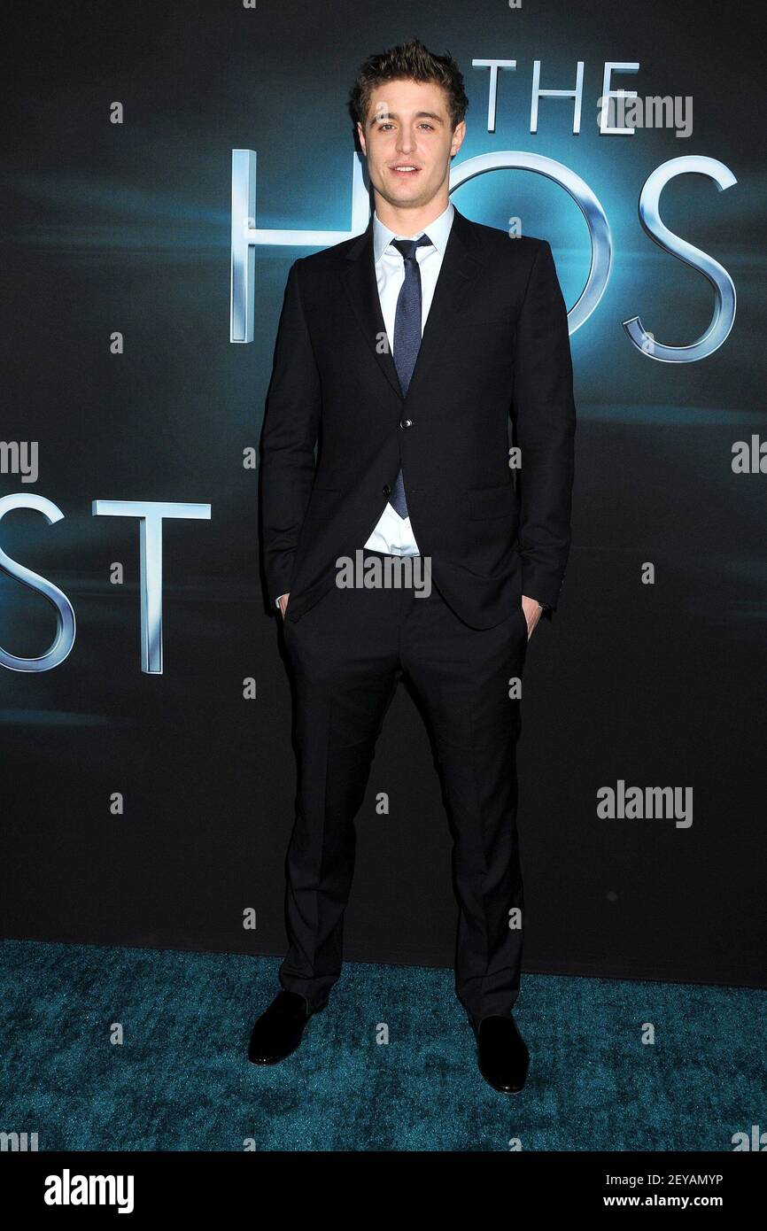 19 March 2013 - Hollywood, California - Max Irons. "The Host" Los ...