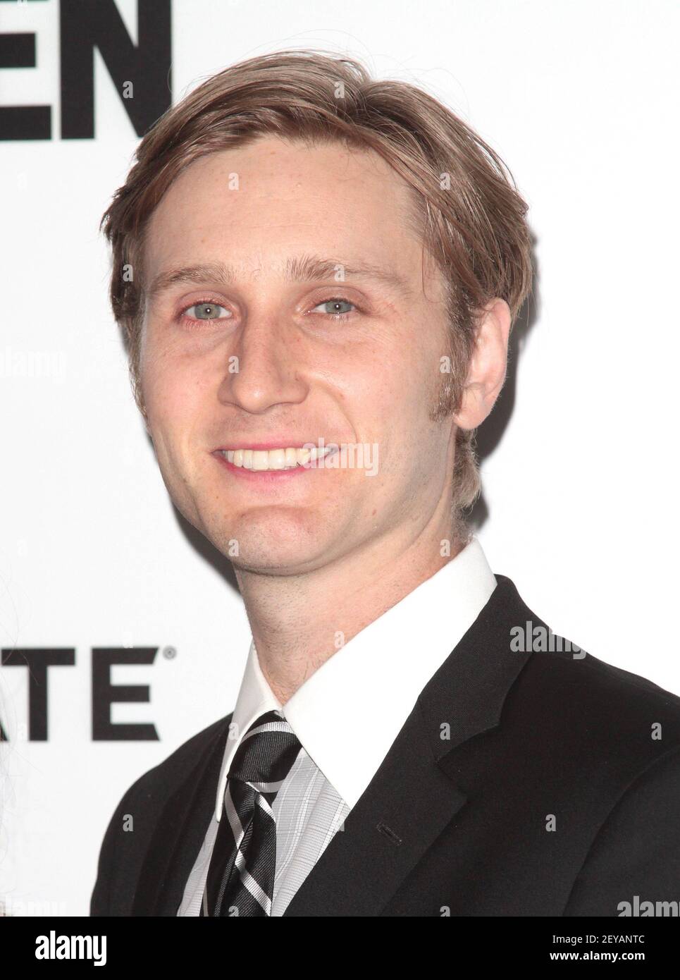 Aaron Staton attends The Season Six Premiere of "Mad Men" at the ...
