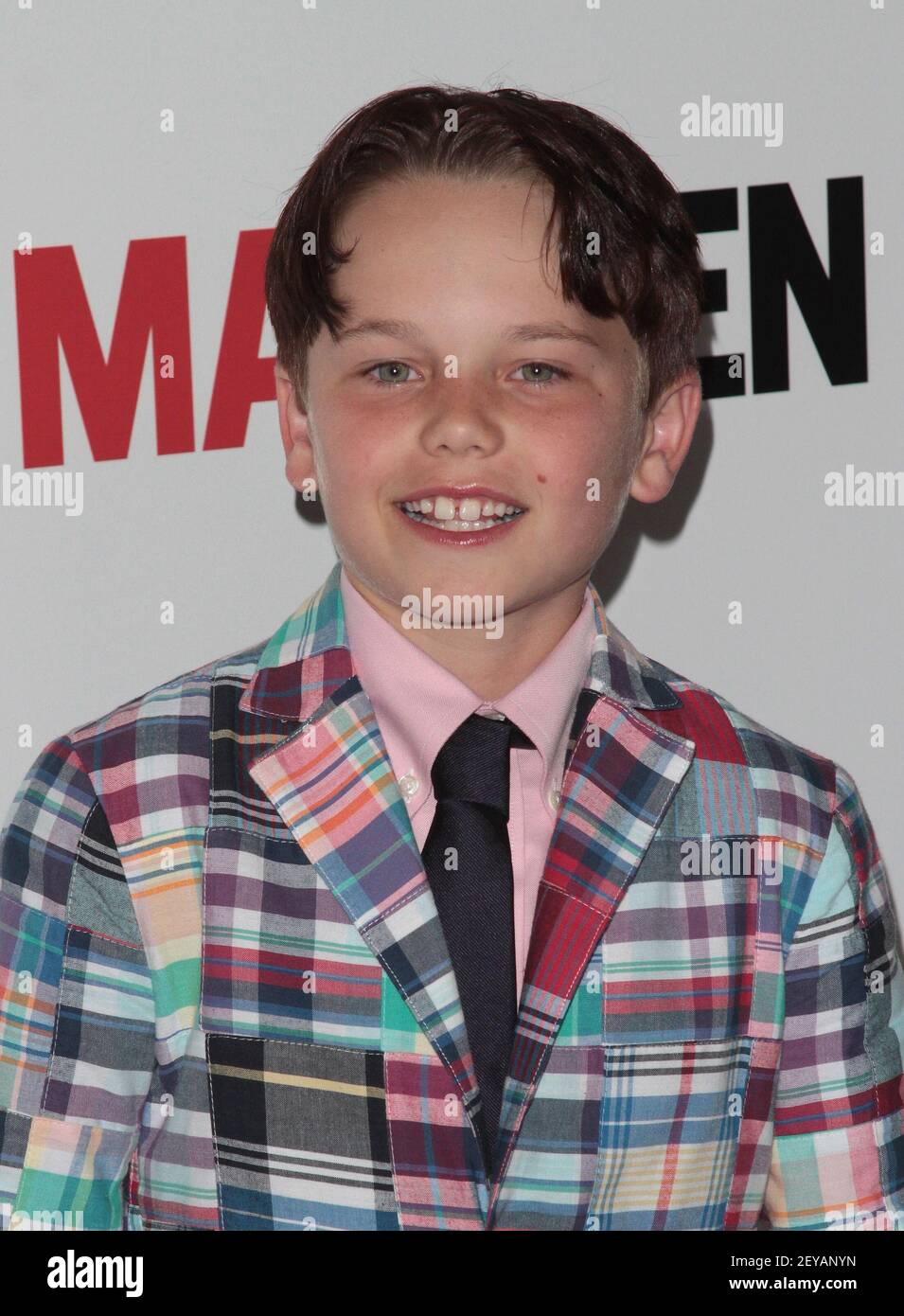 Mason Vale Cotton attends The Season Six Premiere of "Mad Men" at the ...